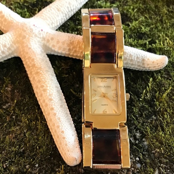 Joan Rivers | Accessories | Joan Rivers Vintage Simulated Tortoise Link ...